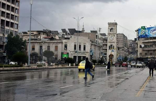 أعلاها 77 مم في عين حلاقيم بريف مصياف.. أمطار متفاوتة الغزارة في حماة ...